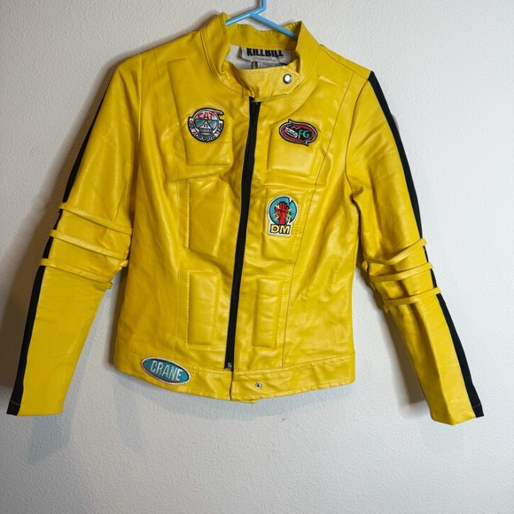 Kill Bill | Jackets & Coats | Kill Bill Official Costume Yellow Faux ...